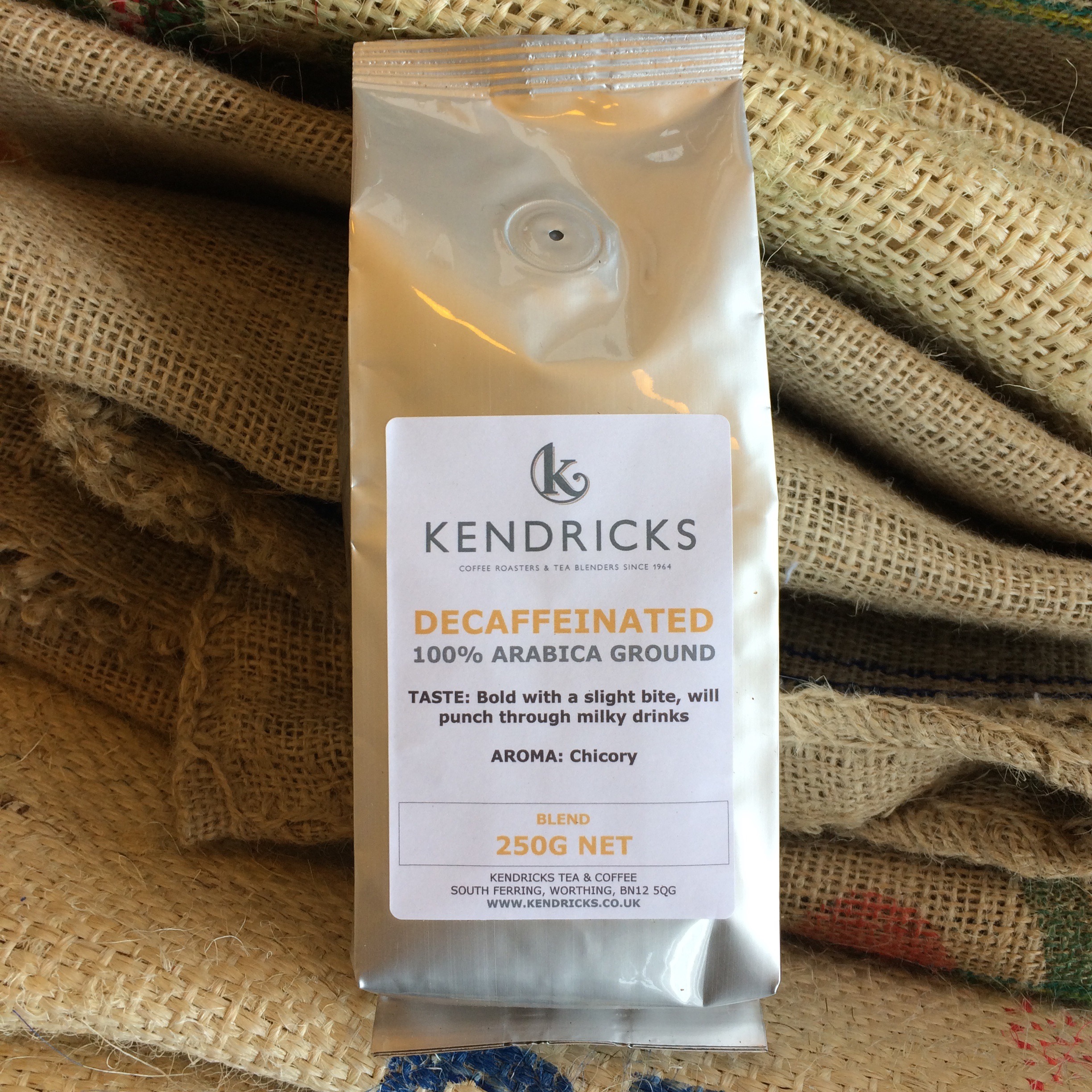 Decaffeinated - Mountain Water Process - Kendricks Tea & Coffee